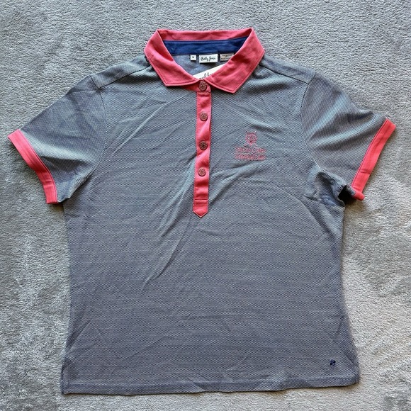 Bobby Jones | Shirts | Bobby Jones St Andrews Links Golf Polo Shirt ...